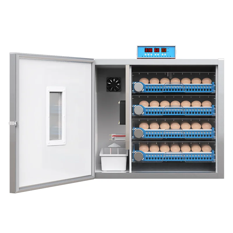 2022 New Automatic Chicken Egg Incubator Hatcher 250 Eggs Dual Power ...