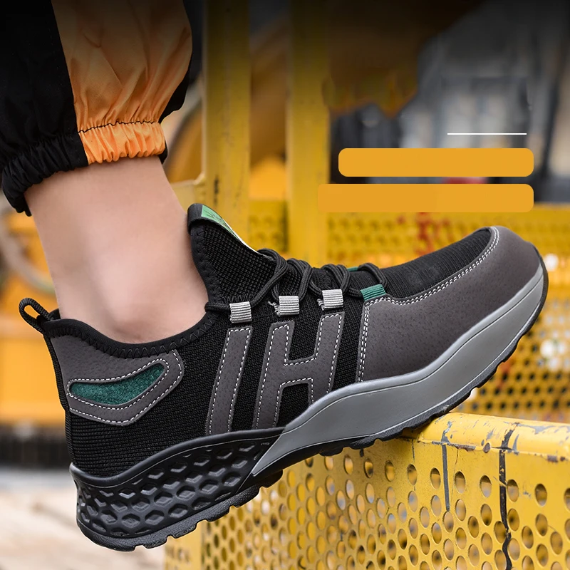 Steel Toe Safety Shoes Work Industrial Safety Shoes For Men - Buy ...