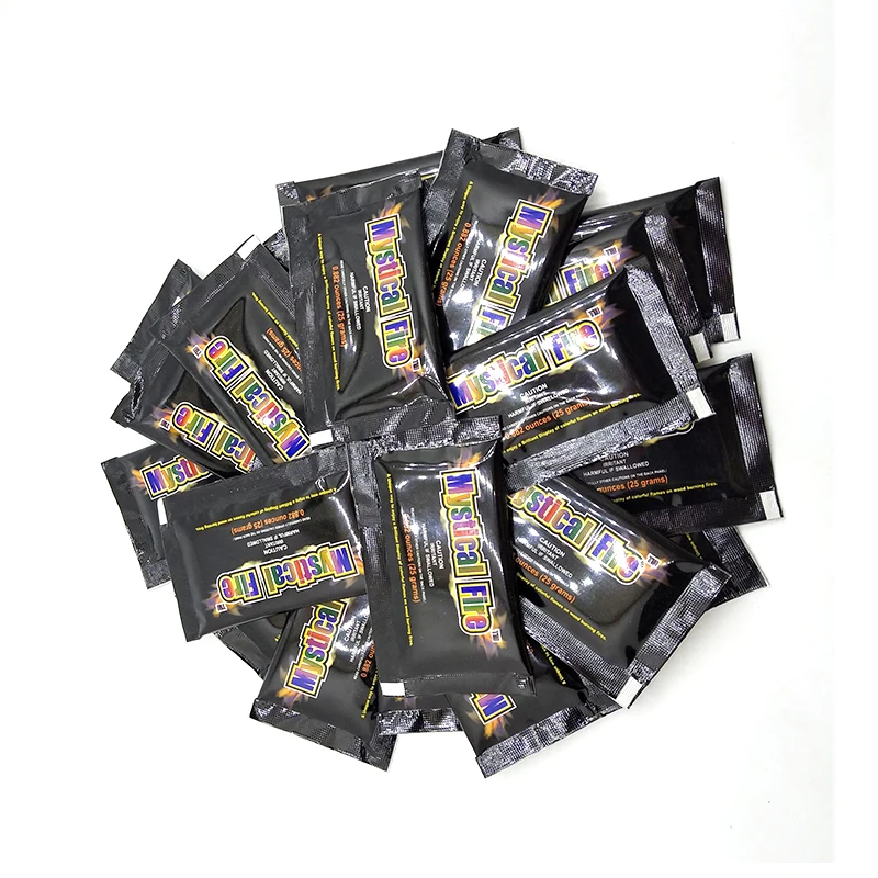 Party Camping Mystical Color Fires Magic Tricks Coloured Flames Bonfire ...