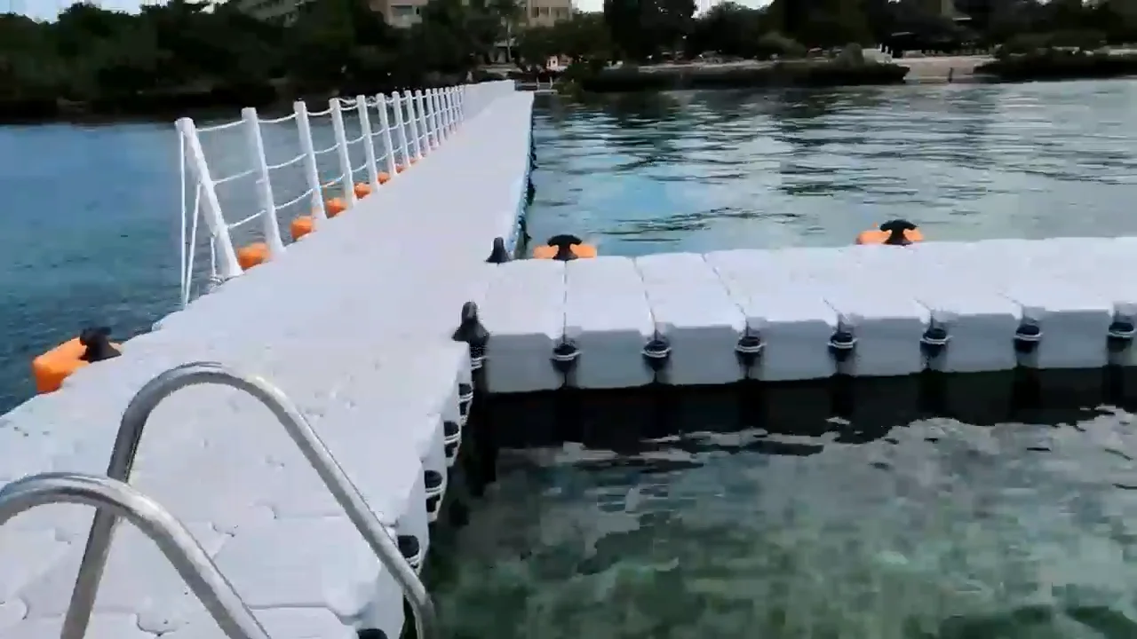 Safe Affordable Plastic Island Swimming Raft Dock Floats For Hotel ...