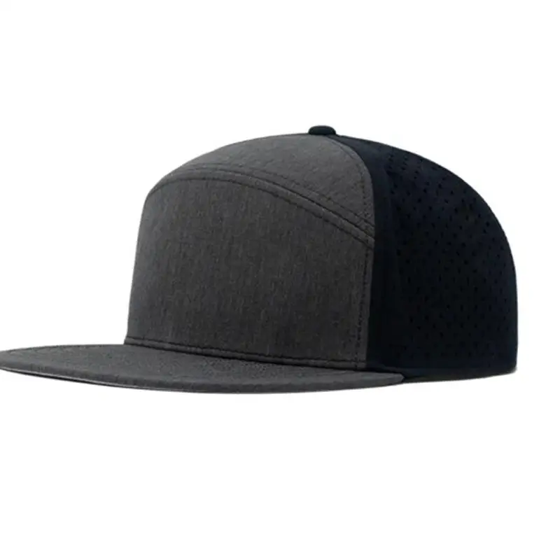 Oem Custom Waterproof 6 Panel Breathable Laser Perforated Hole Gorras ...