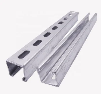 Hdg/galvanized Steel Unistrut Channel/c Channel Steel Rail 41x41 And ...
