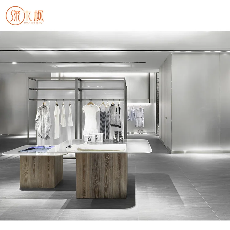 High-quality Tempered Clothing Store Display Rack For Boutiques ...