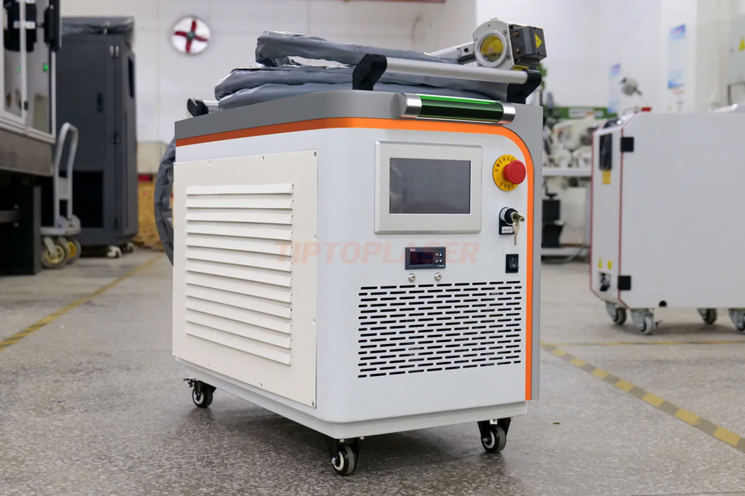 Portable Type Handheld Cleaner 100w 200w 300w 500w Pulse Laser Cleaning ...