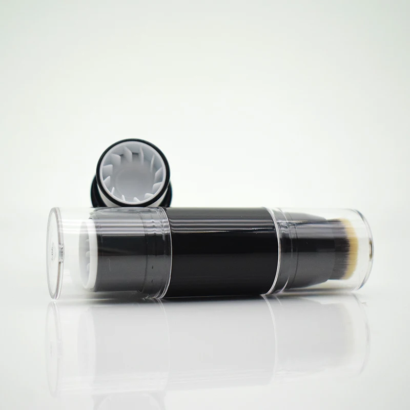 Portable Empty Blush Highlight Stick Bottle Packaging With Soft Brush ...