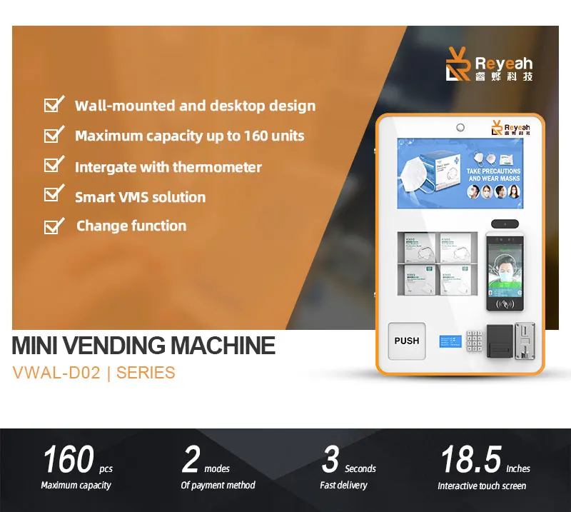 Smart Mini Bar Vending Machine for Business Age Verification Coin ...