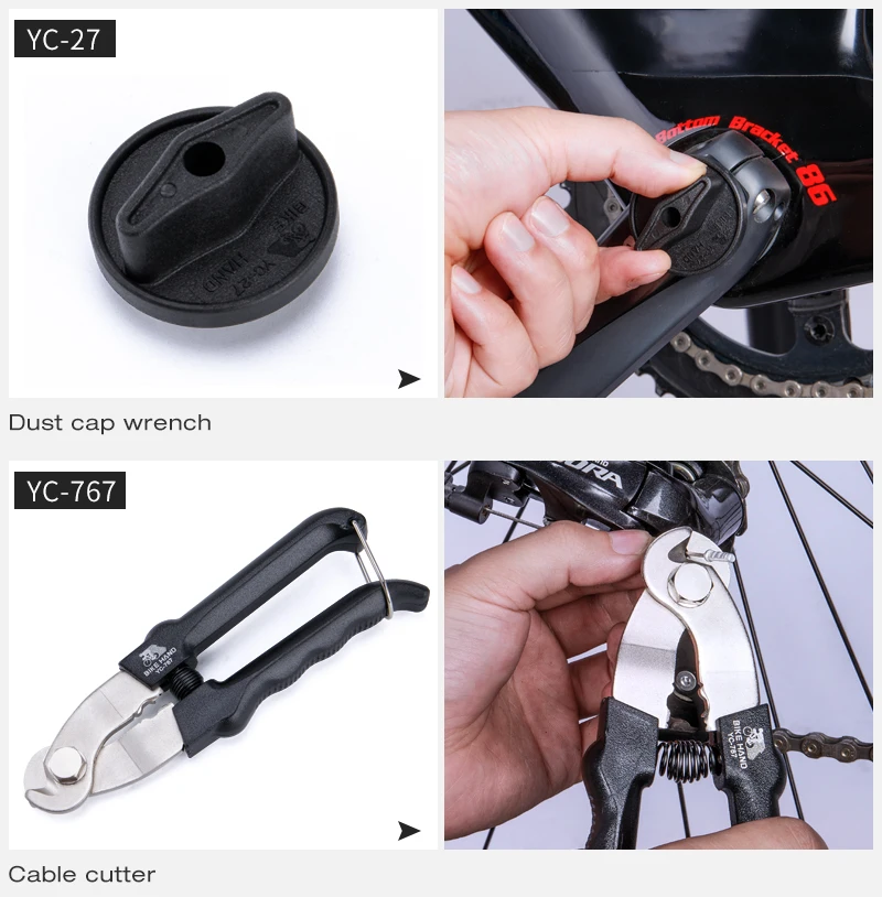 BIKE HAND Tools - 20 in 1 Bicycle Repair Kit for All Needs