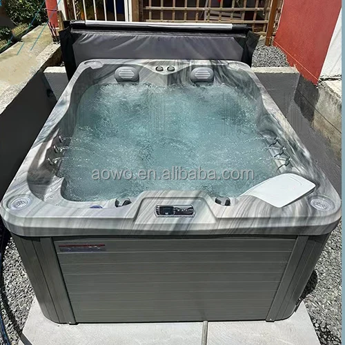 3 Person Hot Tub Mini Boat Swim With Motor Jacuzziss Garden ...