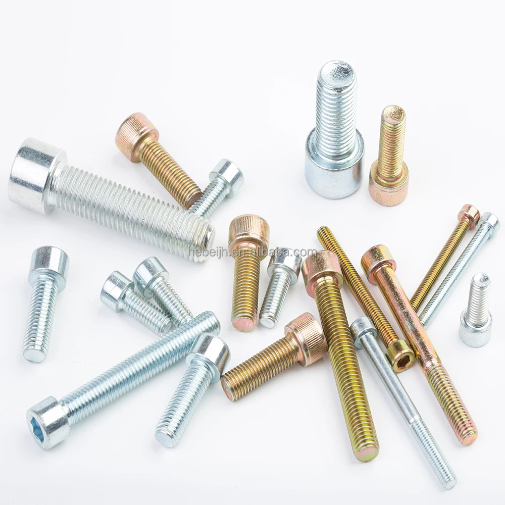 Din 912 Hex Socket Bolts Galvanized Carbon Steel Allen Head Bolts Are ...