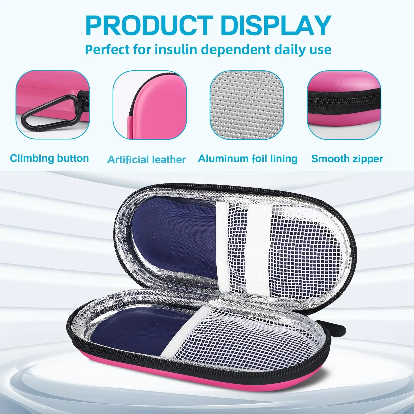 Eva Insulin Diabetic Carry Cooler Case For Travel - Buy Eva Insulin Pump Syringe Hard Small Case ...