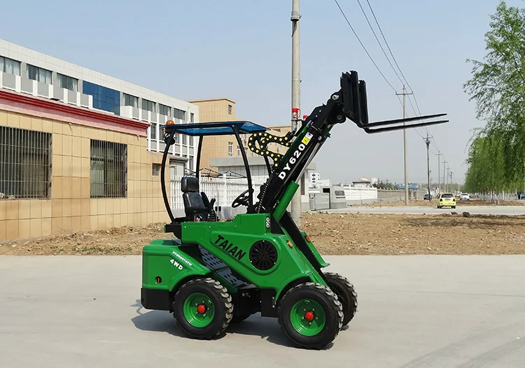 Mini Telescopic Forklift Clamp Loader DY620 for Sale