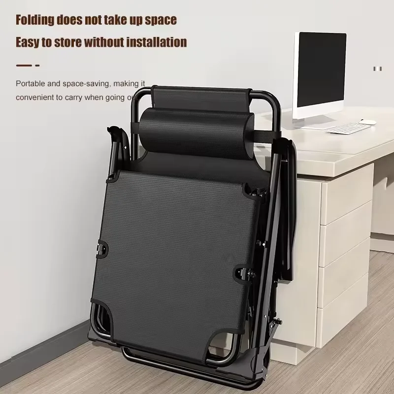 Folding Bed Foldable Outdoor Lounge Reclining Garden Beach Chairs Sun ...