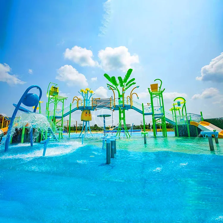 Attractive Water Entertainment Outdoor Swimming Pool Water Playground ...