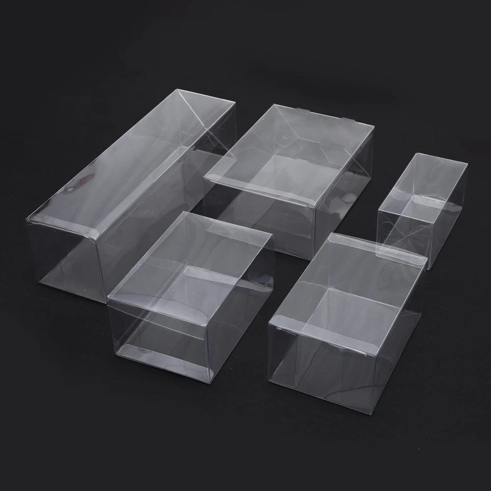 Custom Logo Design High Quality Clear Matt Plastic Pet Packing Gift Box ...