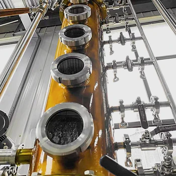 1000l Industrial Copper Moonshine Still Pot Onion Head Swan Neck ...