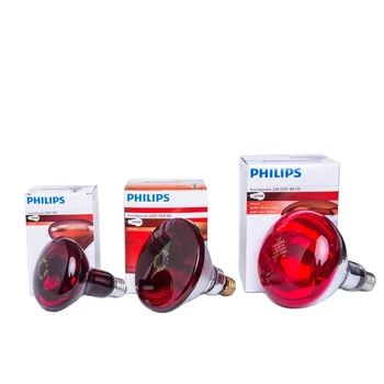 Philips Infrared Heat Light Lamp E27 Bulb 100w 150w 250w (230v ...