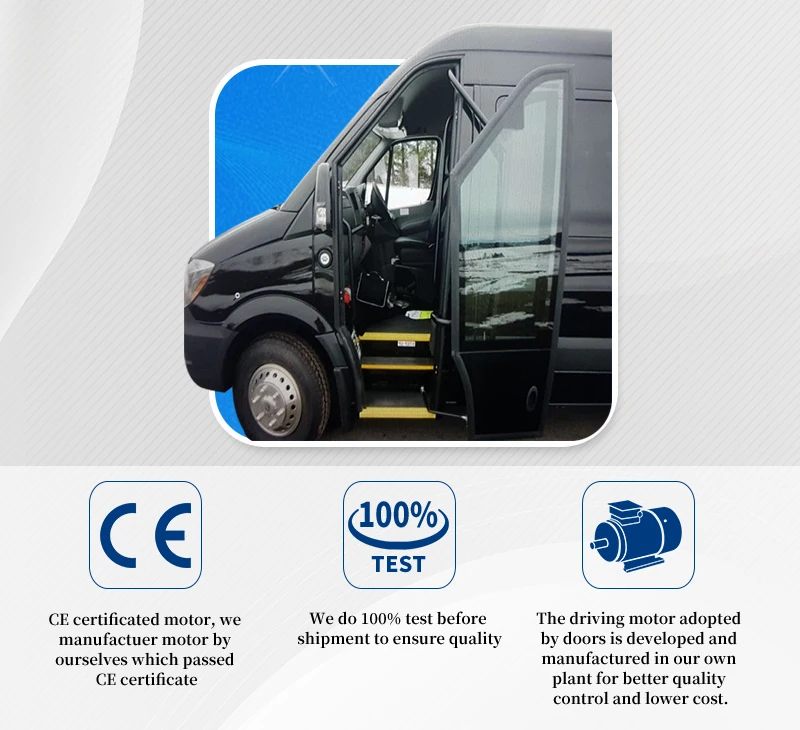 Bus Outswing Door Electric Sliding Door System for Business