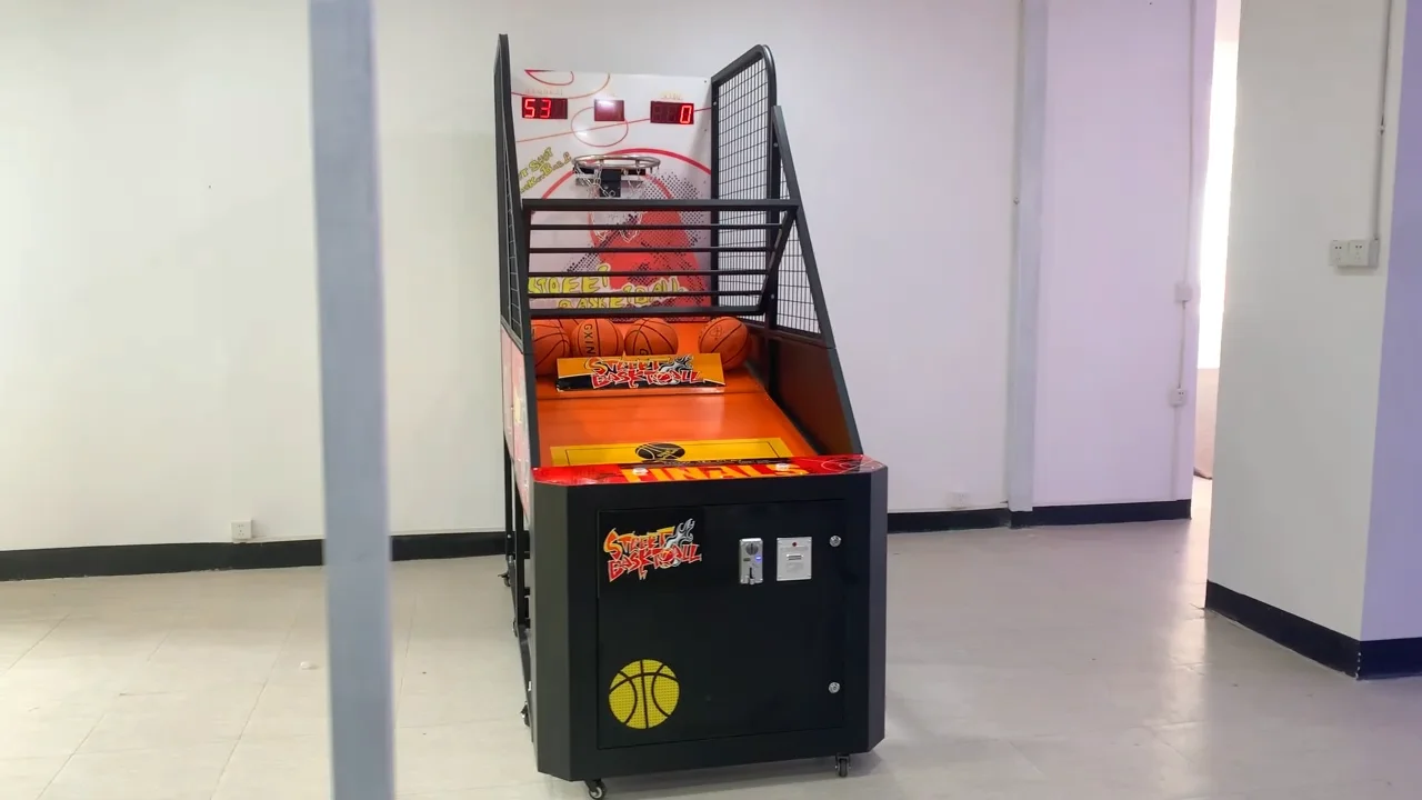 Coin Operated Basketball Game Machine - Fun & Customizable