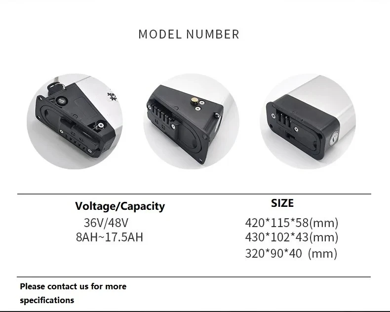 Lankeleisi X3000 Plus Battery 48v 17.5ah Batterie Samebike 48v Engwe ...