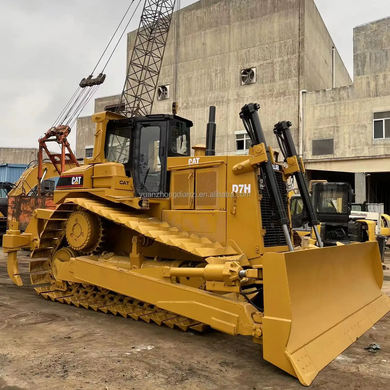 Used Original Cat D7h With Ripper Bulldozer Crawler Bulldozer High ...