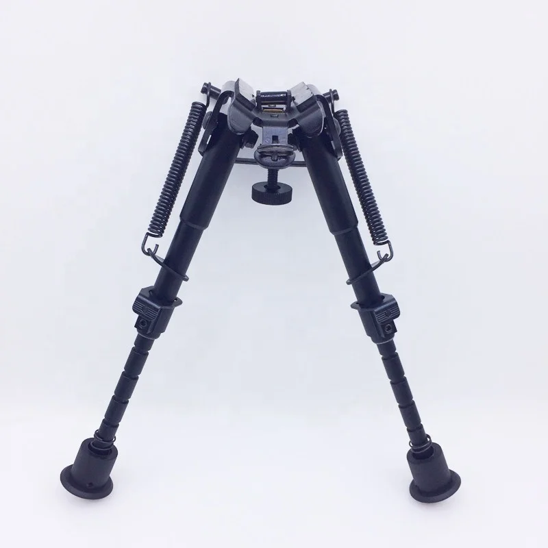 Target Shooting 6 "-9" Metal Bipod with Adjustable Notched Legs and ...
