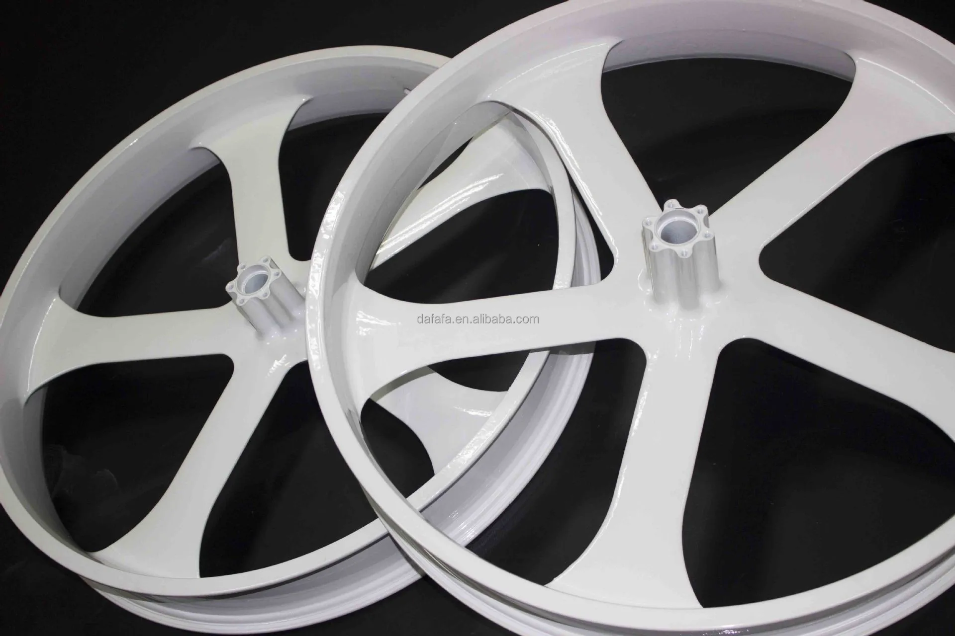26 Inch Fat Bike Wheels - 5-Spoke Magnesium Alloy Rims for Snow & Sand ...