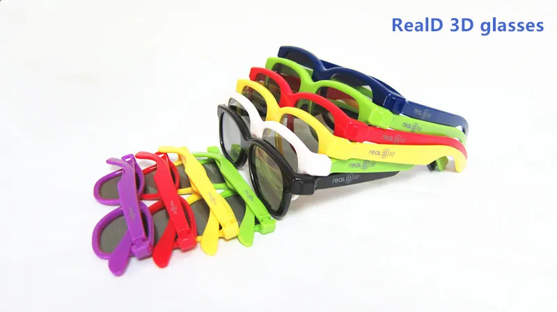 Reald 3D Glasses - Premium Polarized Viewing Experience