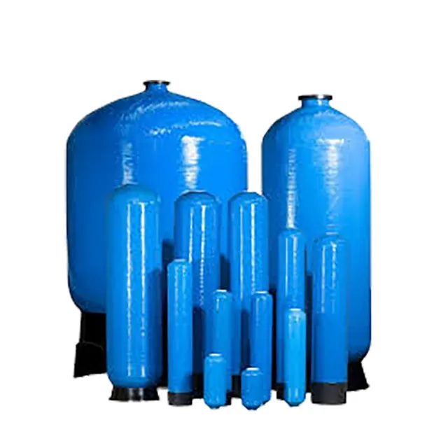 HardCore Fiberglass Vertical Storage Tank FRP Ion Exchange Resin Tank ...