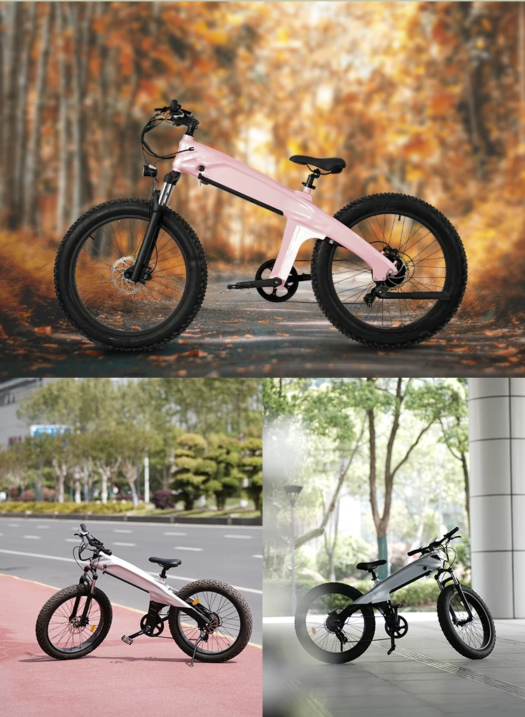 Aimos Ebike Carbon Fiber 48v Electric Bike 1000w Motor