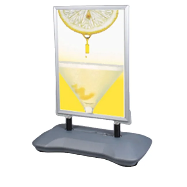 advertising poster board stand sidewalk sign letter rotating floor ...