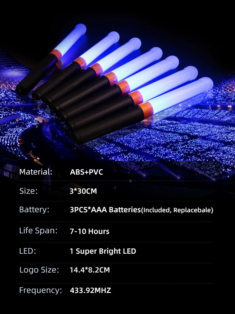 Loona Lightstick Party Sticks - LED Acrylic Glow Sticks for K-Pop ...
