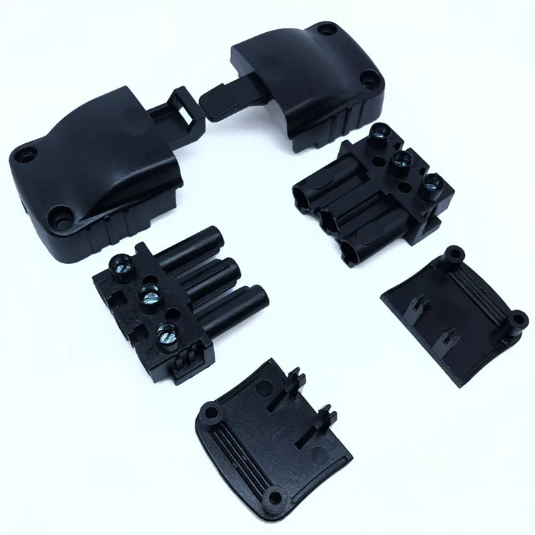 3 Pin Nylon Pluggable Terminal Block - Quick Push-in Connector