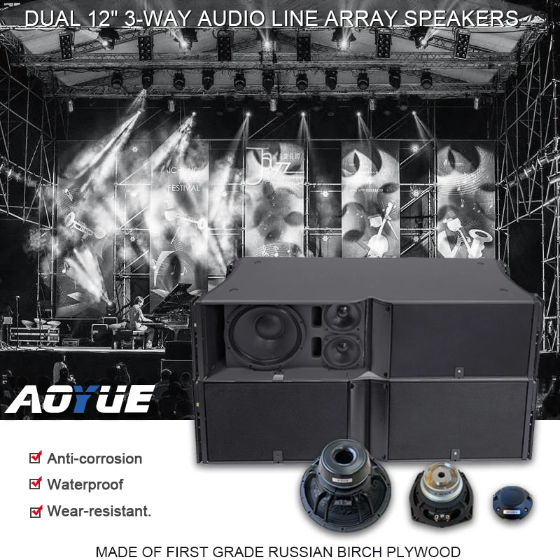 KA-2 Professional Audio Speaker Sound Line Array 12 Inch