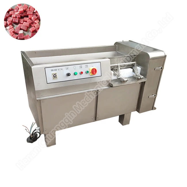 Fresh meat dicer machine beef meat cube cutter machine Frozen meat ...