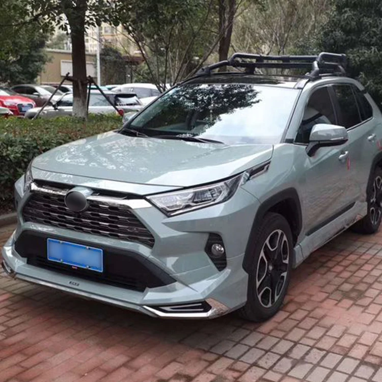 Bodykit Standard Front Bumper Fit For 2020 Toyota Rav4 Upgrade Rear And ...