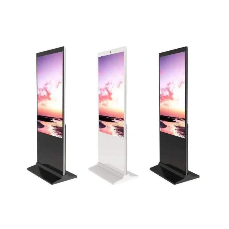AIMV Floor Standing Vertical Interactive Digital Signage Totem LCD TV ...