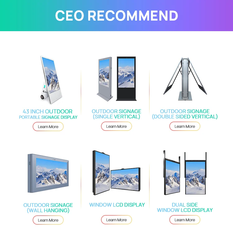 4K Indoor Advertising Displayer Hanging 2500nits High Brightness LCD ...