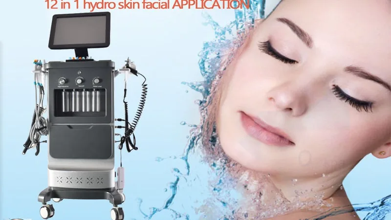9 In 1 Hydra Aqua Peel Facial Machine Oxygen Jet Facial Machine Beauty ...