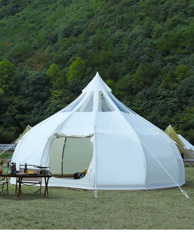 Water Drop Tent Large Space Height Waterproof Cotton Uv Protection Bell ...