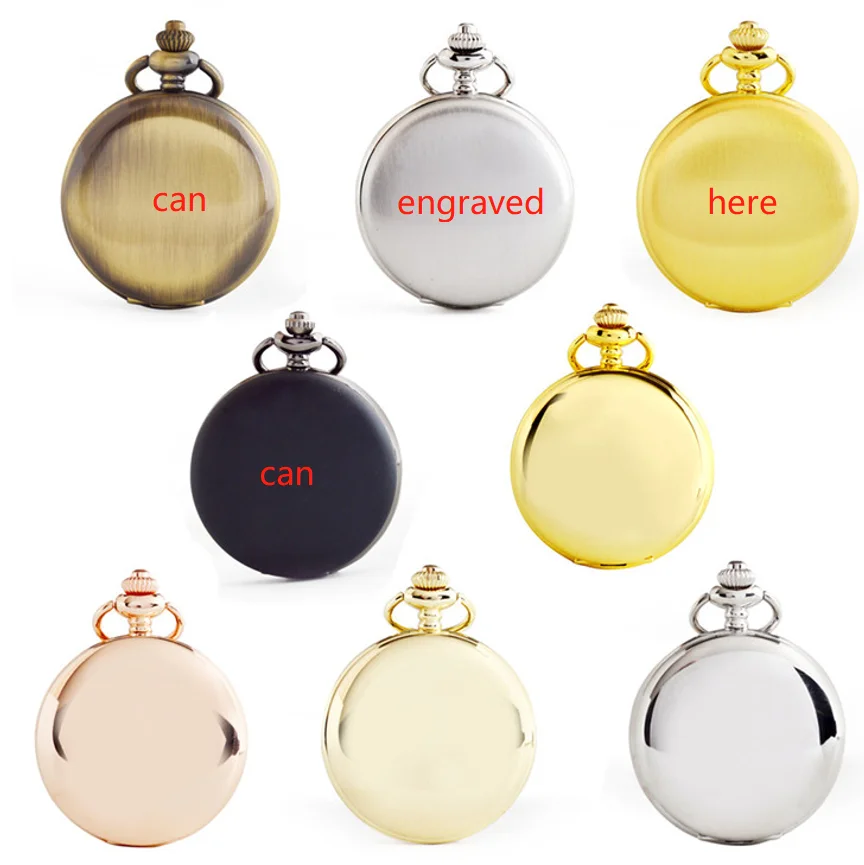 Empty Pocket Watch - Personalized Gift for Wedding