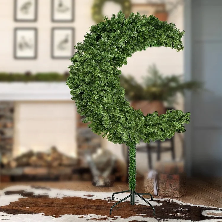 Green White Ramadan Moon Tree for Eid Decoration & Christmas ODM