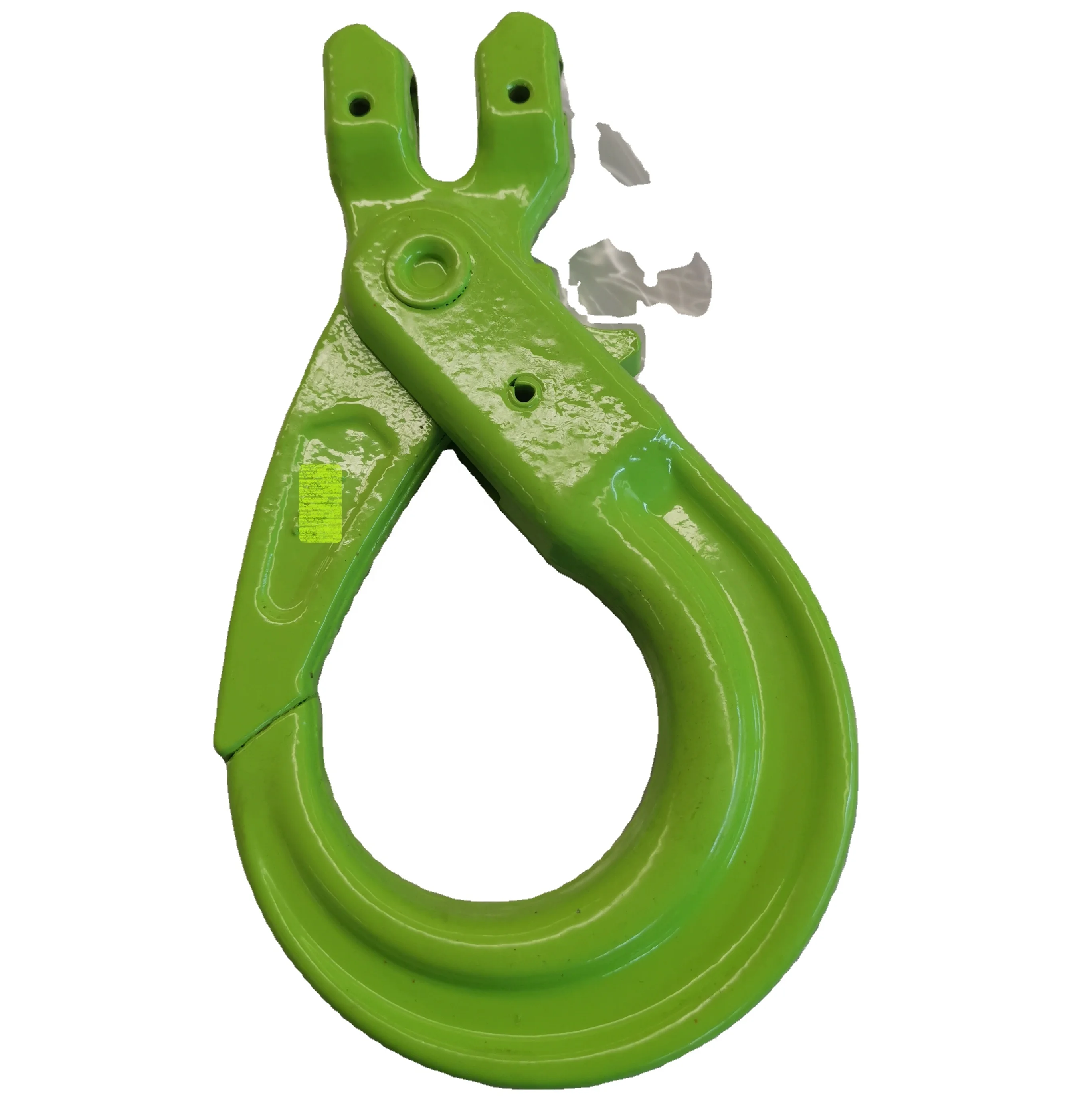 Quality Rigging G100 Forged Alloy Steel Clevis Type Self Locking Hook ...
