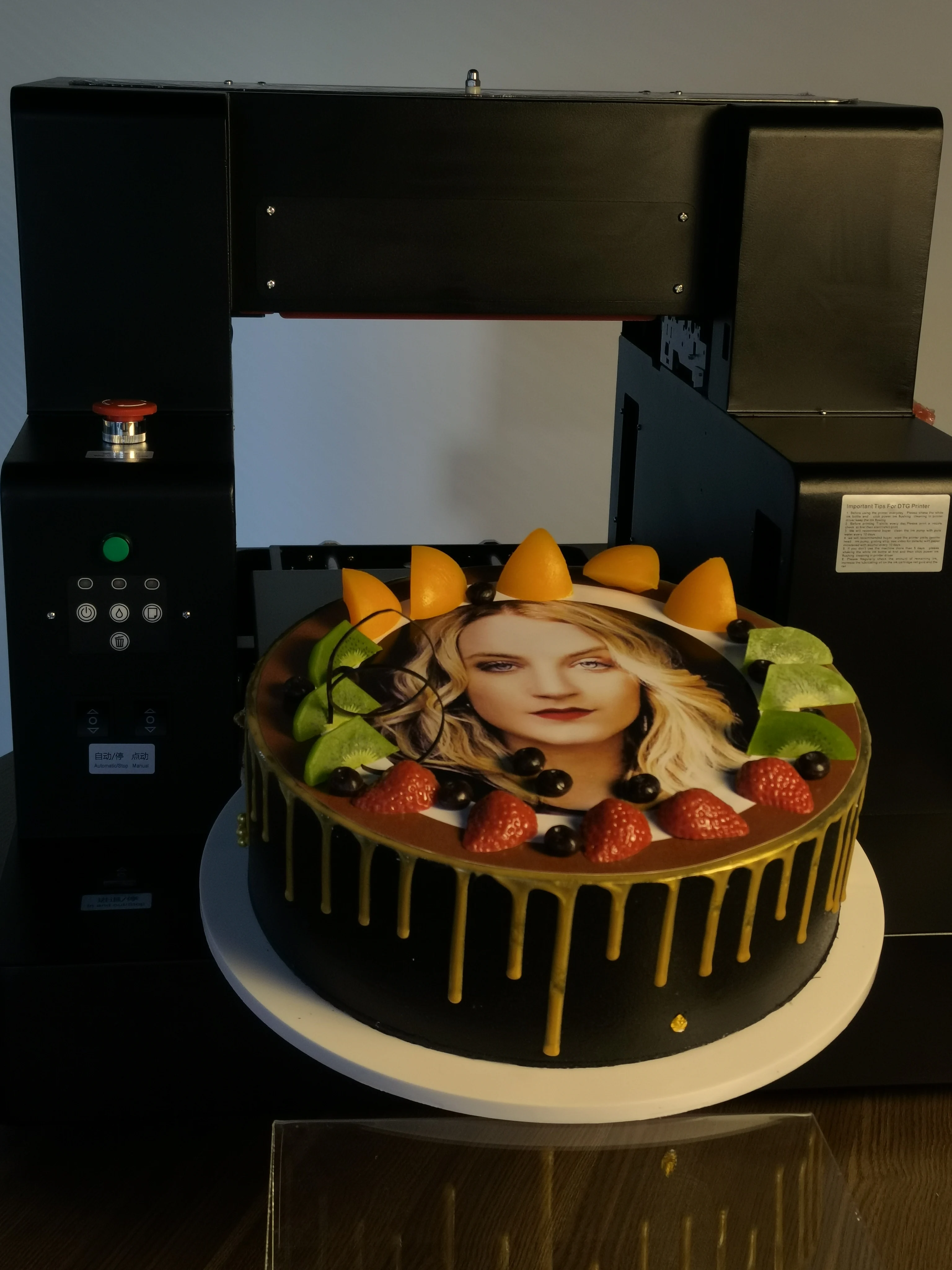 A3 Edible Cake 3D Printing Machine - Multifunctional Food Printer