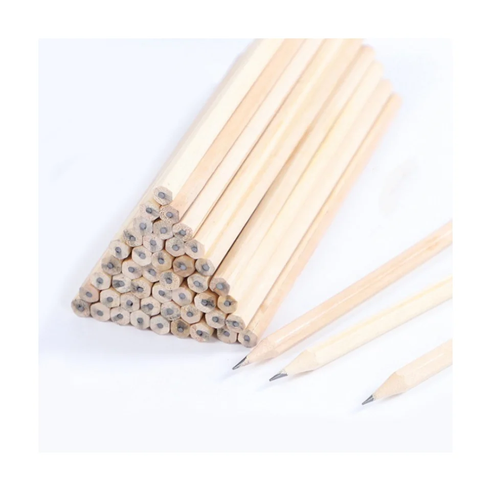 Stationary Factory Cheapest Wholesale Bulk Nature Custom Hb Wood Pencil ...