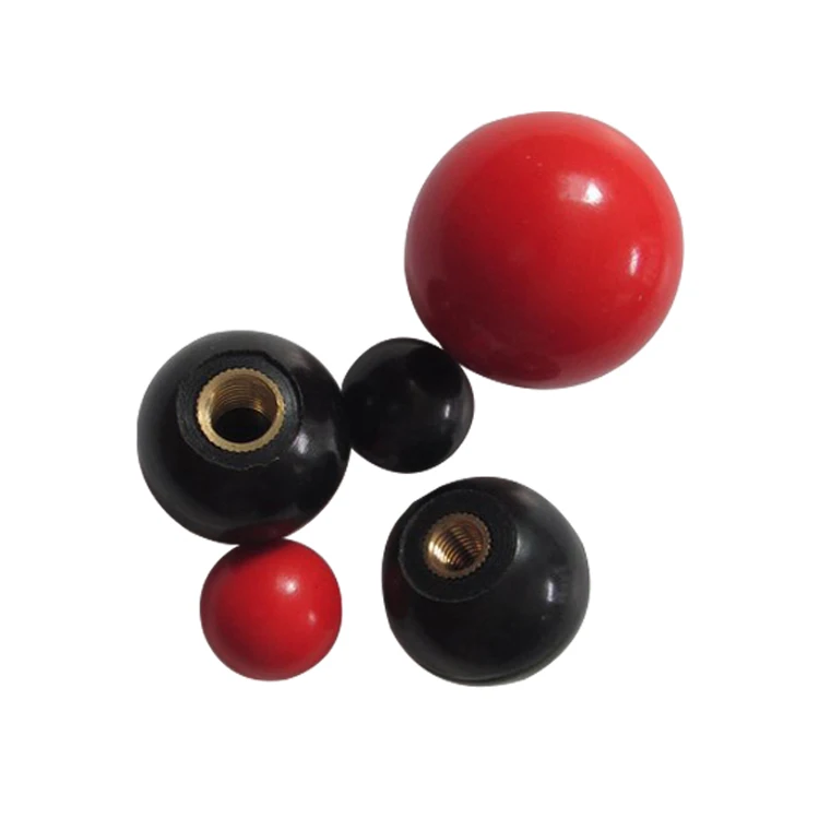 Machine Small Revolving Plastic Bakelite Ball Knob M12 Ball Knob - Buy M12 Ball Knob With Tapped ...