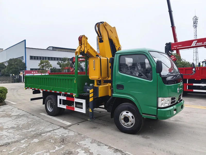 Truck Mounted Crane Hydraulic Knuckle Boom Pickup Folding Crane Light ...