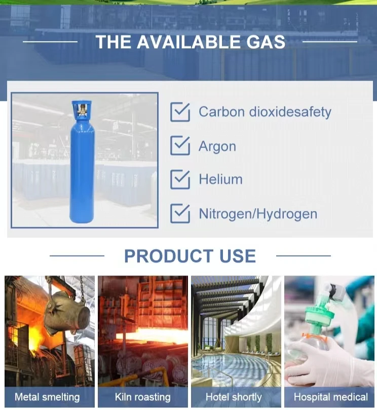 8L Medical Oxygen Cylinders - ISO TPED & TUV Standards