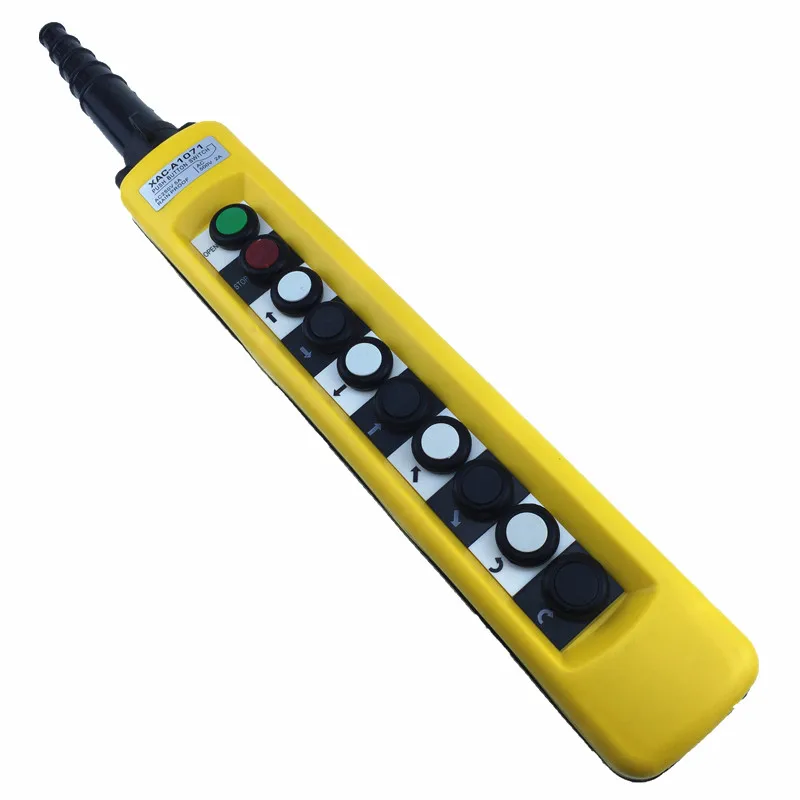 250V 5A Control Switch Industrial Crane Hoist Control Push Button ...