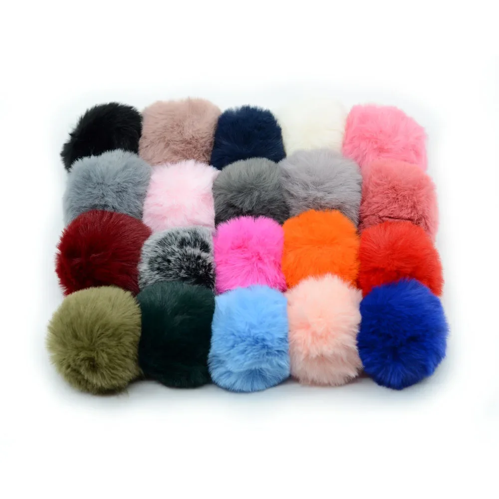 Faux Fur Ball Using For Fur Pendant Key Chains Clothing Accessories ...