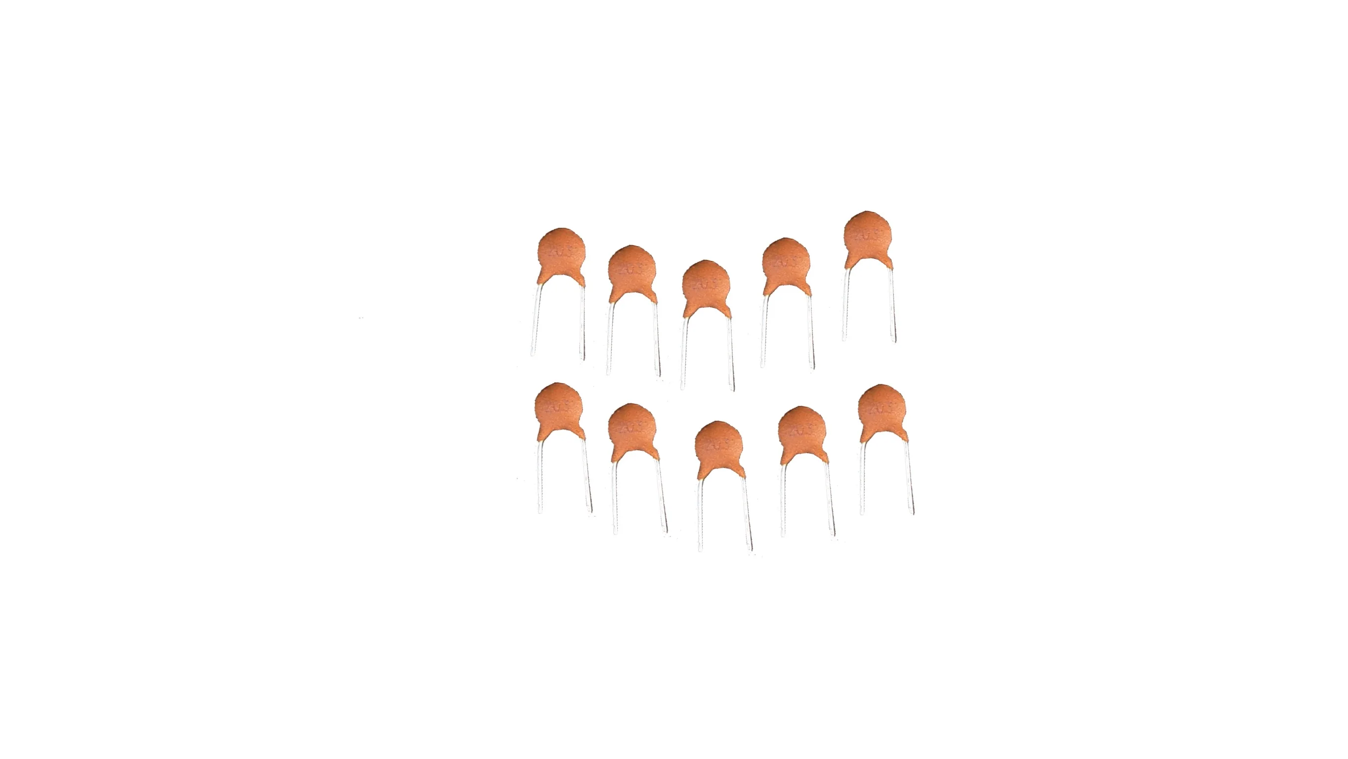 Yellow Colour Radial Lead Disc Ceramic Capacitor 20000pf(203) 50v +80% ...